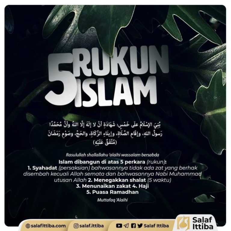 Pengertian Rukun Islam dan Pentingnya dalam Kehidupan Seorang Muslim ...