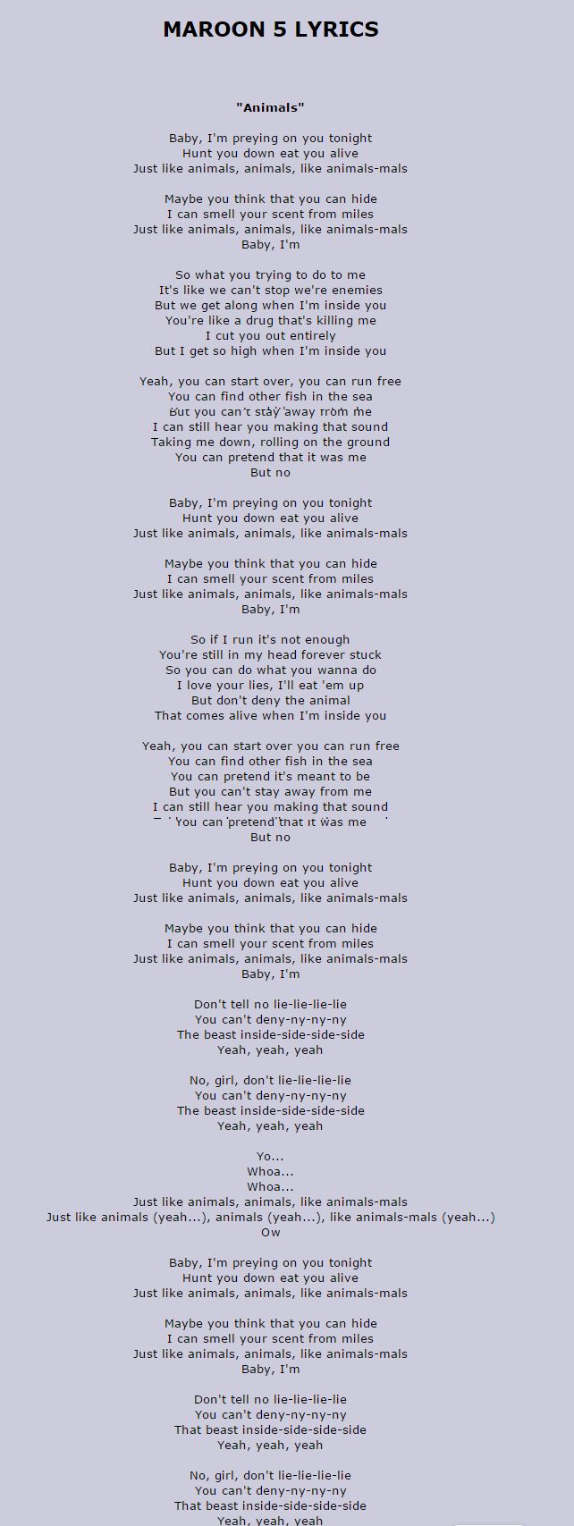 This Love Maroon 5 song lyrics and emotional meaning - Halo Nusantara